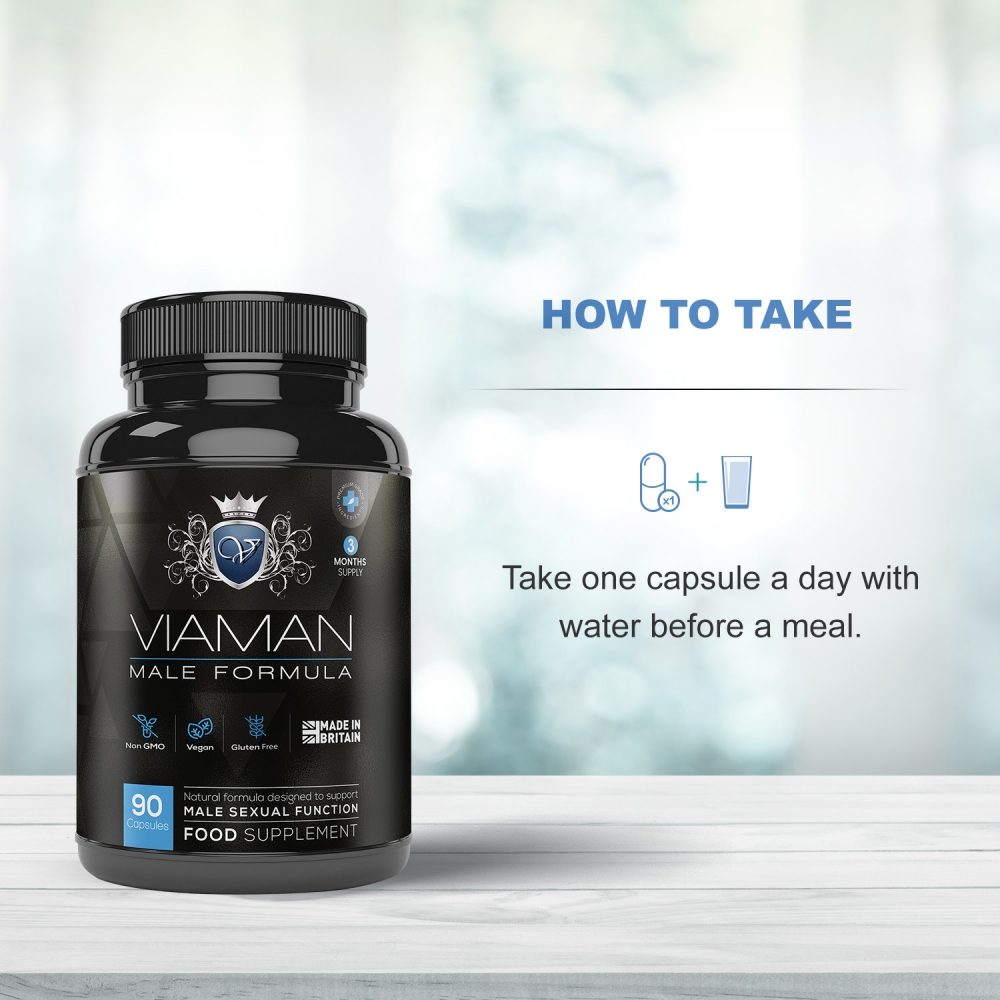 Viaman™ Male Formula | For Natural Enhancement | ShytoBuy UK