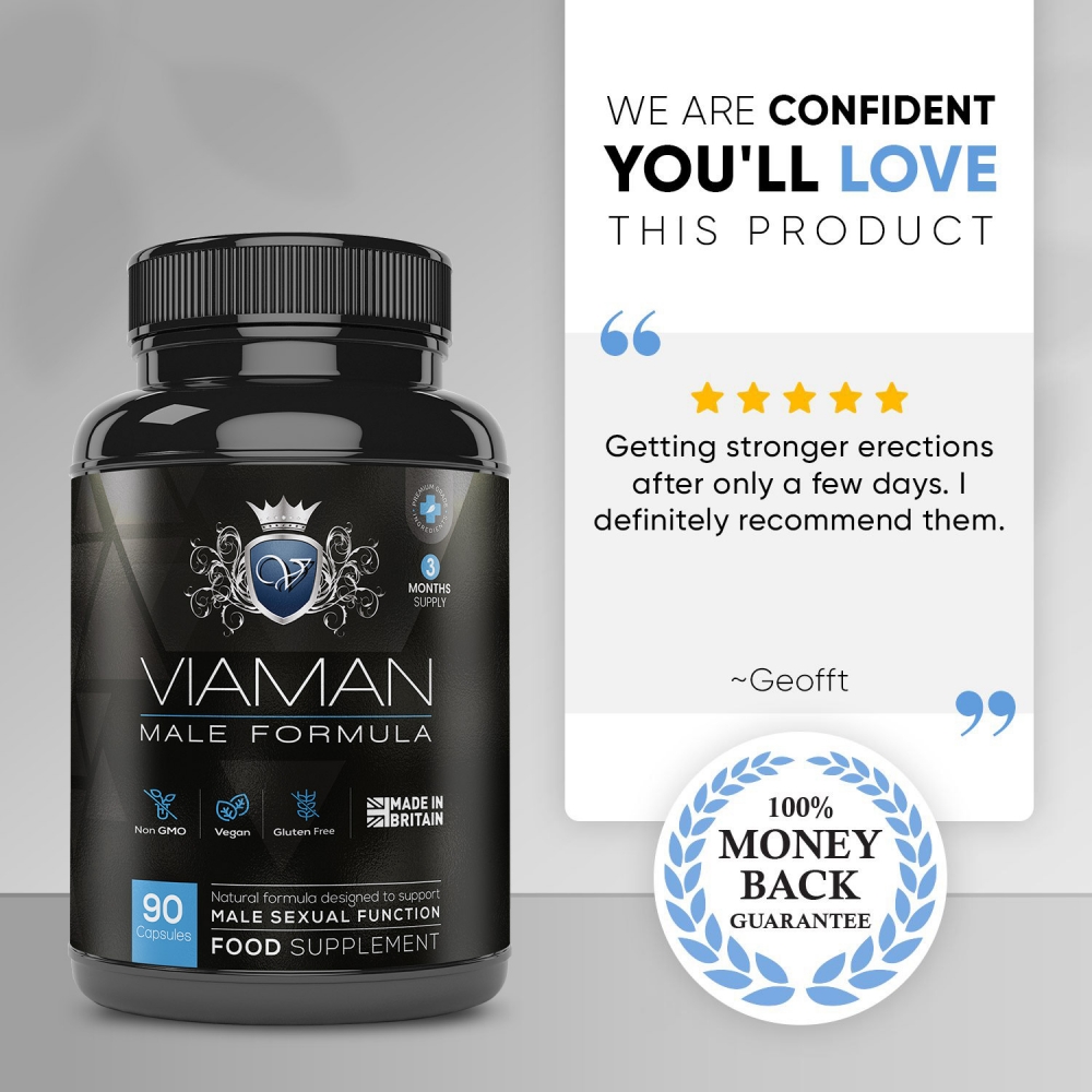 Viaman™ Male Formula | For Natural Enhancement | ShytoBuy UK