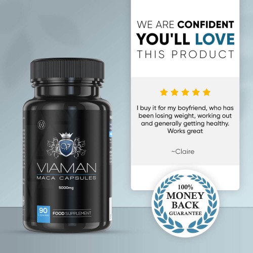 Viaman Maca Capsules | Natural Male Enhancement | ShytoBuy