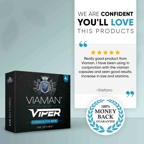 Viaman Viper | Male Enhancement Tablets | ShytoBuy UK