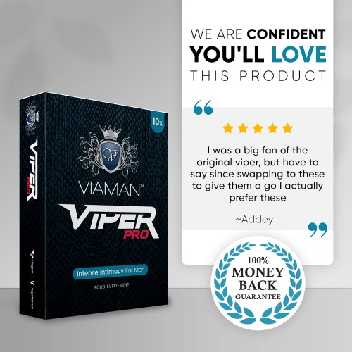 Viaman Viper Pro | Male Performance Supplement | ShytoBuy